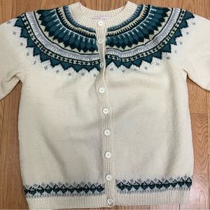 Nonia | Sweaters | Nonia Handmade In Newfoundland Fair Isle Cardigan ...